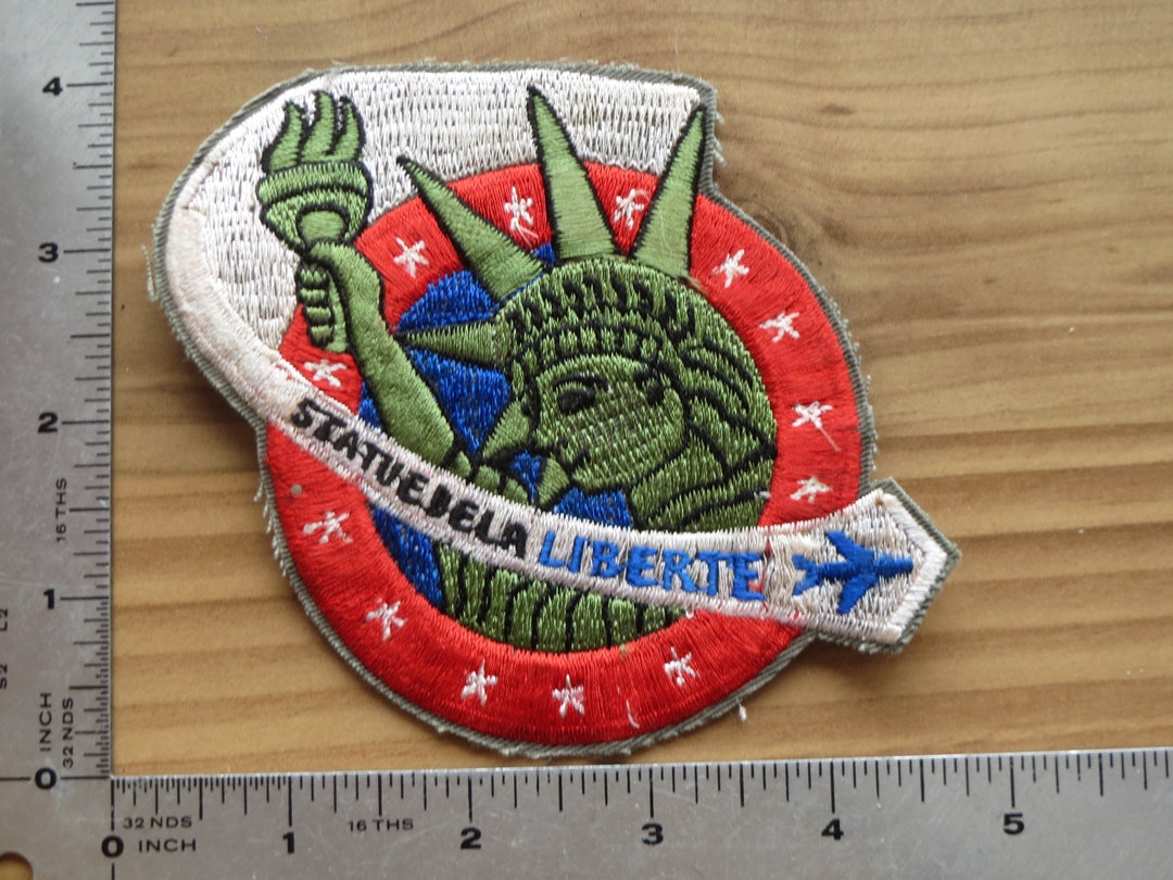Patch , Usaf 48th Tactical Fighter Wing , Statue De La Liberte , Great ...