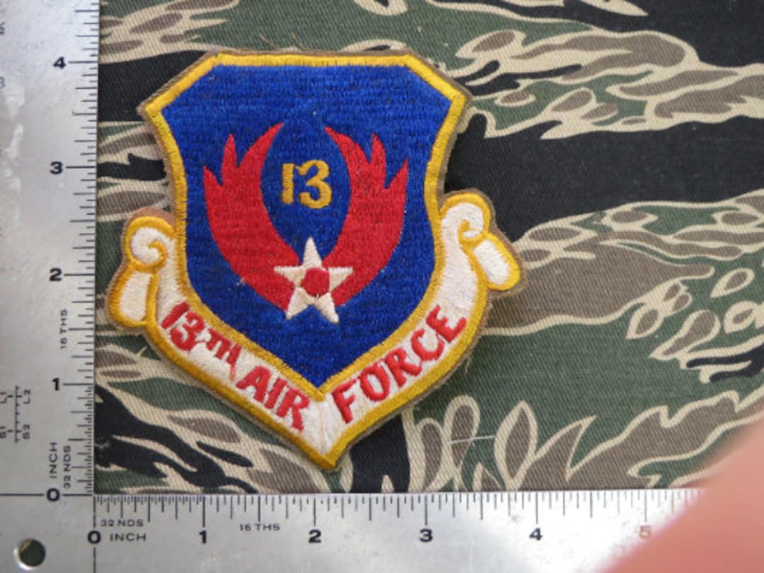 Patch , USAF , Us Air Force , 13th Air Force Patch - Etsy