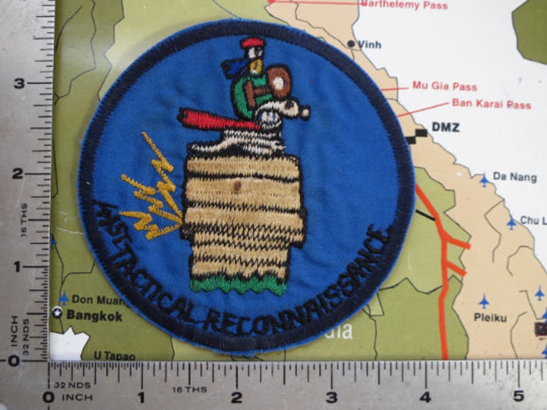 Patch Usaf 41st Tac Rec Snoopy - Etsy