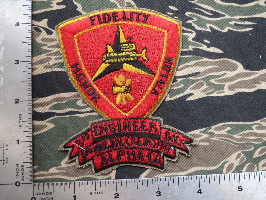 Patch Us Marines 3rd Shore Party Battalion honor - Etsy