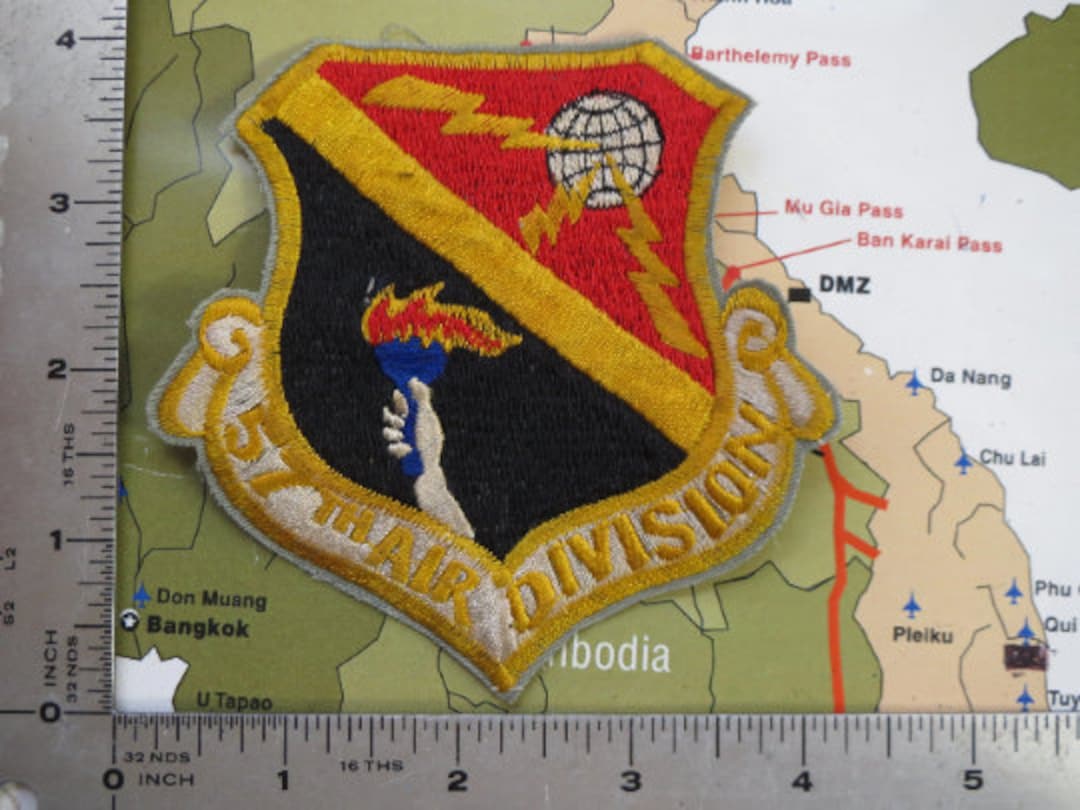 Patch , USAF , 57th Air Division - Etsy Portugal
