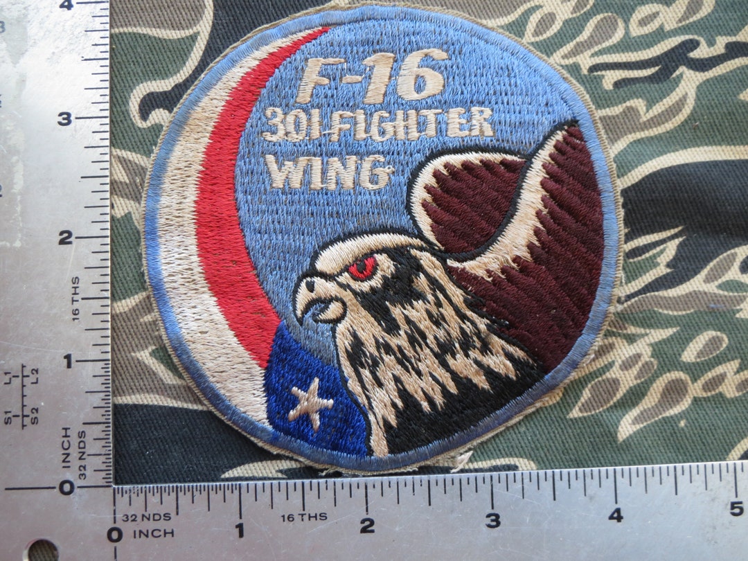 Patch , USAF , US Air Force , F-16 , 301 Fighter Wing , - Etsy
