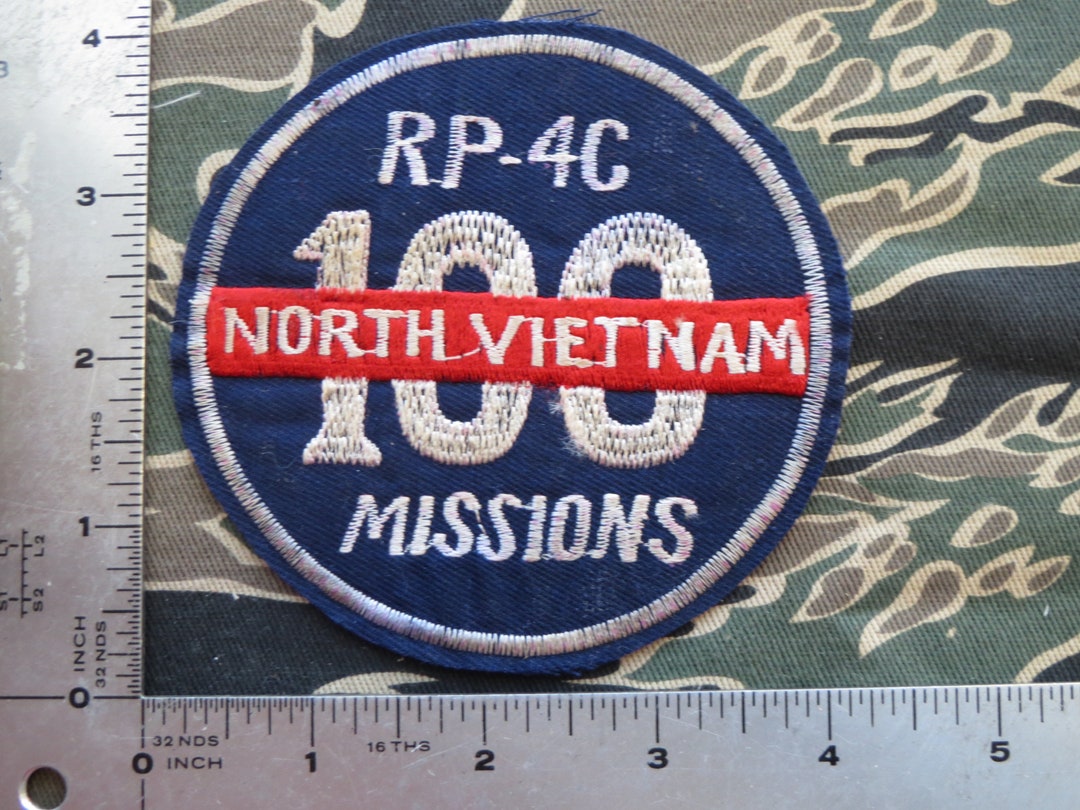 Patch , USAF , RF-4C F-4 Phantom 100 Missions , Vietnam WAR Patch , - Etsy