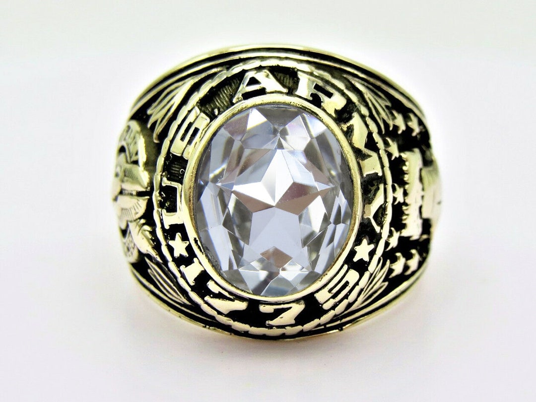 01, RING , US Army Recruiter Ring , 1775 , Military Ring , US Size: 10 ...