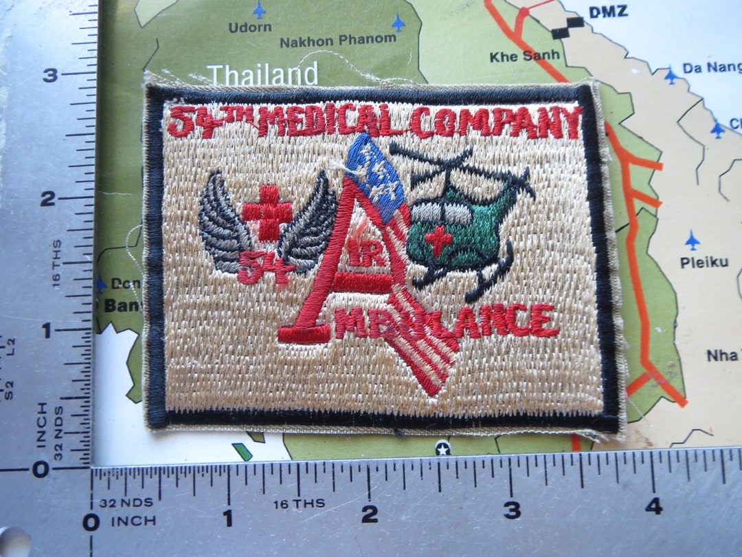 Patch DUSTOFF Medevac 54th Med Co Helicopter War - Etsy