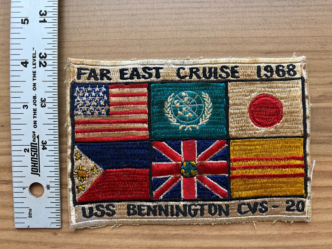 Huge Patch 5.5 in Wide Patch Uss Far East Cruise - Etsy
