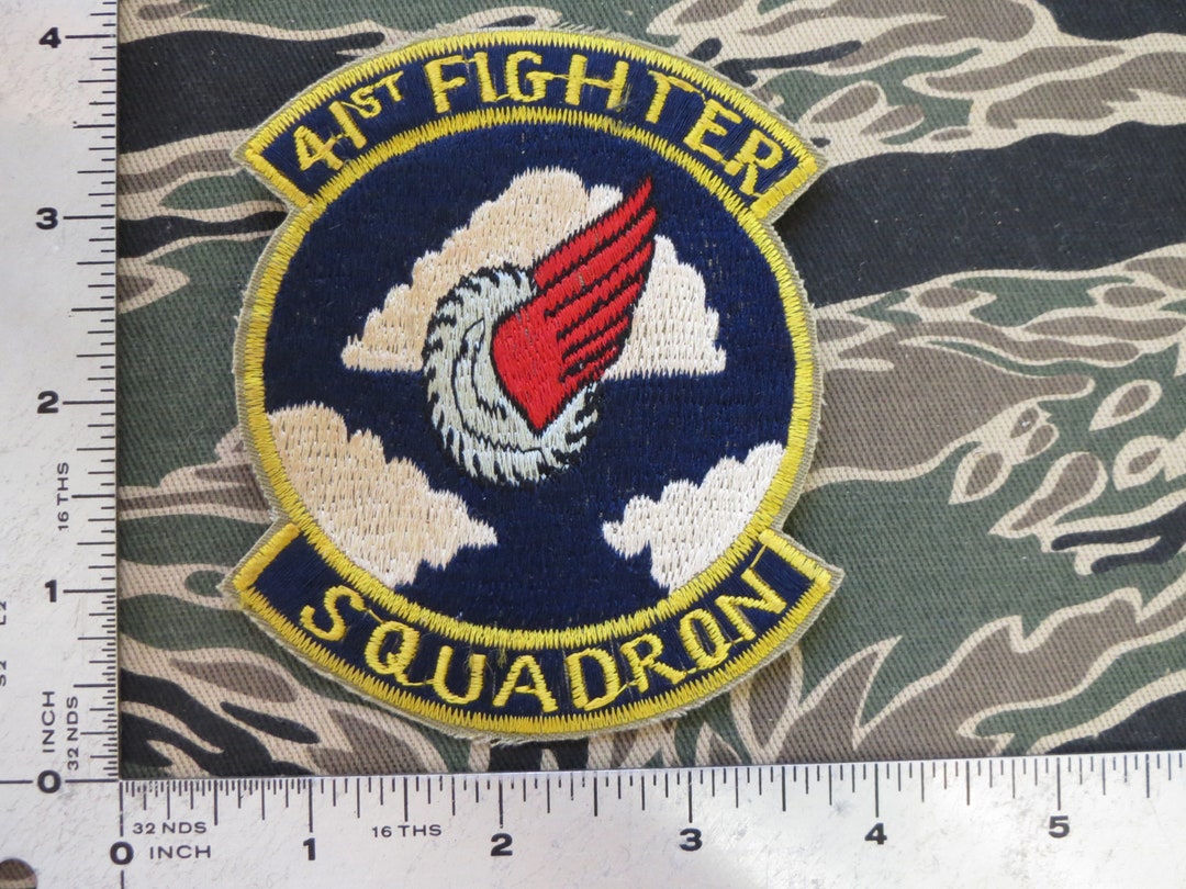 Patch USAF 41st Fighter Squadron FTR SQN Vietnam War - Etsy