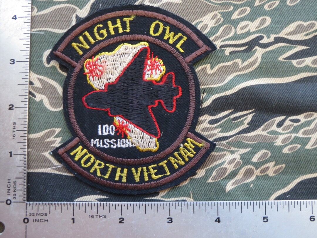 Patch Usaf Us Air Force US Air Force Night Owl 100 - Etsy