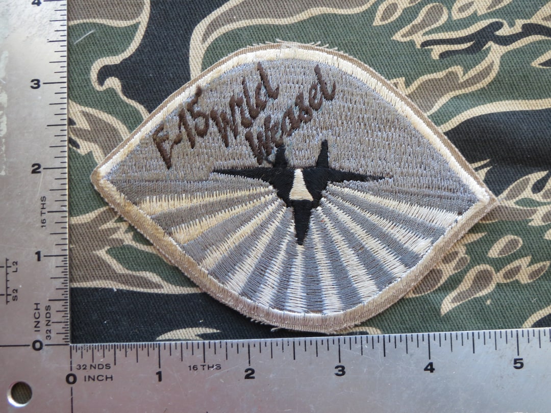 Patch , Usaf F-15 Wild Weasel Patch , Usaf Patch , - Etsy