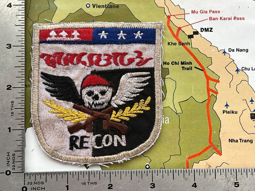 Patch Recon Shock COMMANDOS CAMBODIA Special FORCES Good - Etsy