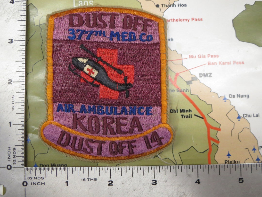 Patch , DUSTOFF , Medevac , 377th , Med Co , Helicopter ,,having Usn ...