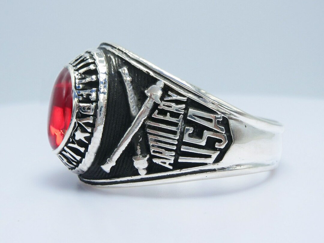 01, US Army RING , Field Artillery , Ring , US Size: 12.25 , Ring ...