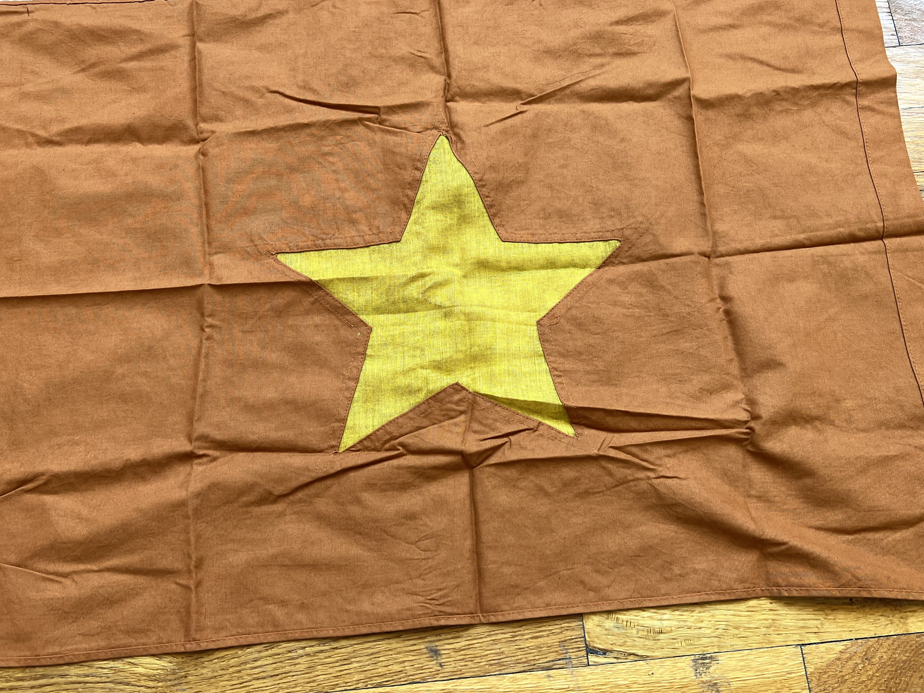 Flag Vc Vietcong Flag Red Flag W Yellow Star Nva Flag - Etsy