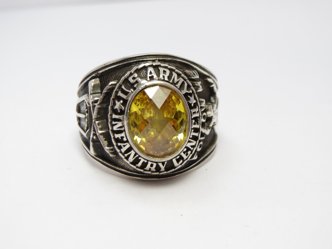 L34 RING Army Infantry Center Follow Me US Size - Etsy