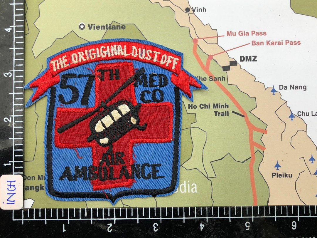 Patch , DUSTOFF , Medevac , 57th MED Co , Helicopter, , Having Usn ...