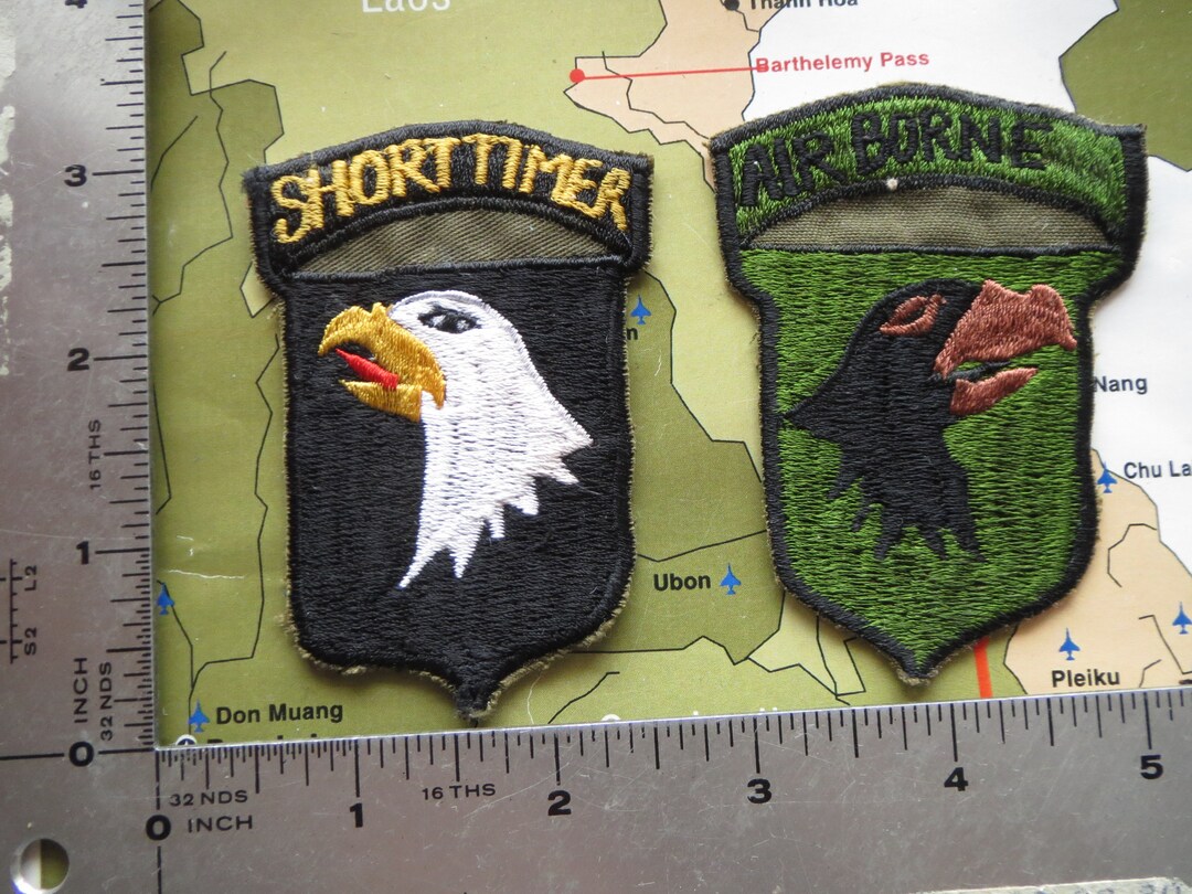Patch ,1 Free , Short Timer , Airborne , 101st Airborne Division ...