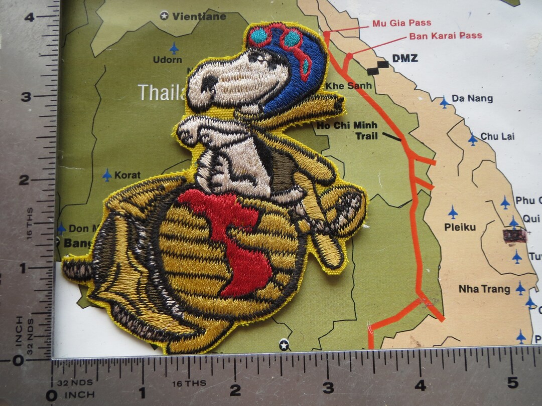 Patch , Patch , Usmc Patch , 3rd , Snoopy Dog , , Vietnam War Patch ...