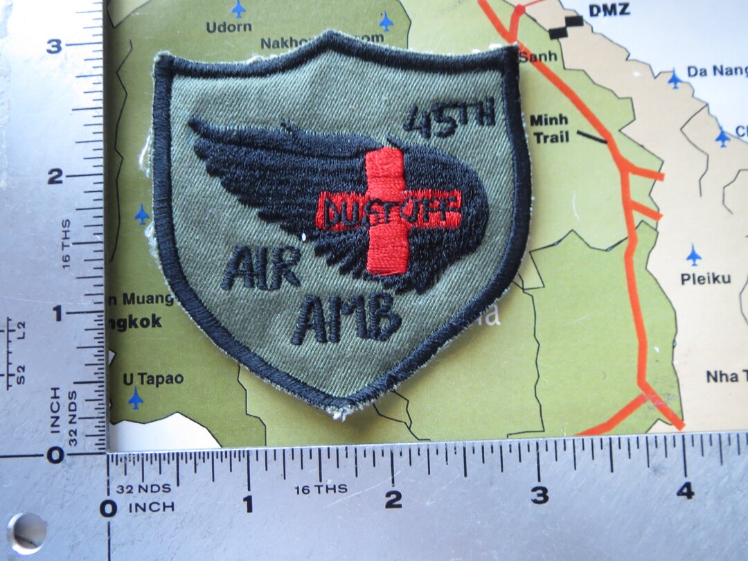 Patch , DUSTOFF , Medevac , 45th AB Air Ambulance , , Dust off . Good ...