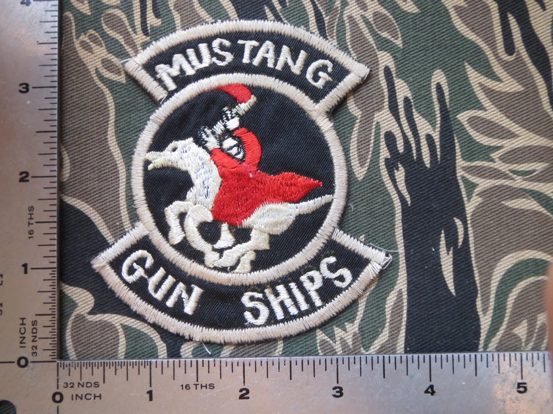 Patch , Mustang Gunships Patch , , - Etsy