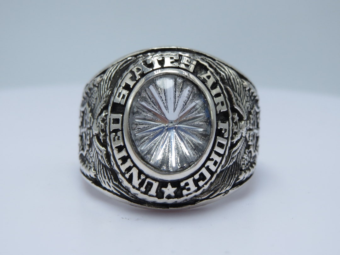 01, RING , Air Force Ring , Air Force , Army , US Size: 12 , Solid ...