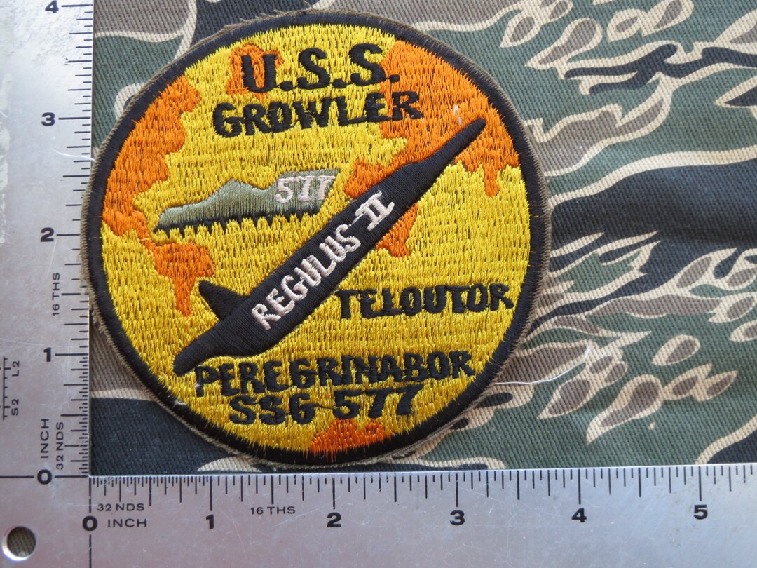 Patch SSG-577 USS Growler Patch SSG-577 Uss Growler - Etsy