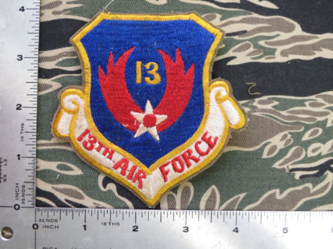 Patch , USAF , Us Air Force , 13th Air Force Patch - Etsy