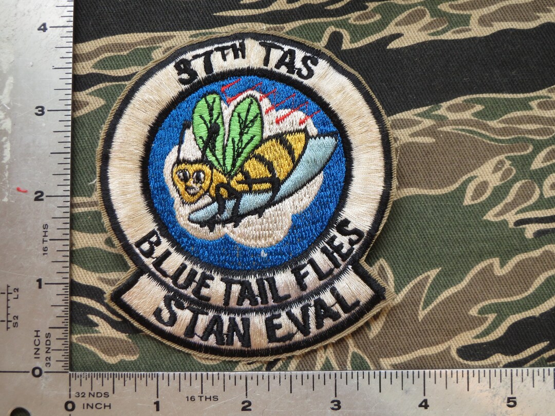 Patch , US Army, 37th Tass , Stan Eval , Blue Tail , - Etsy