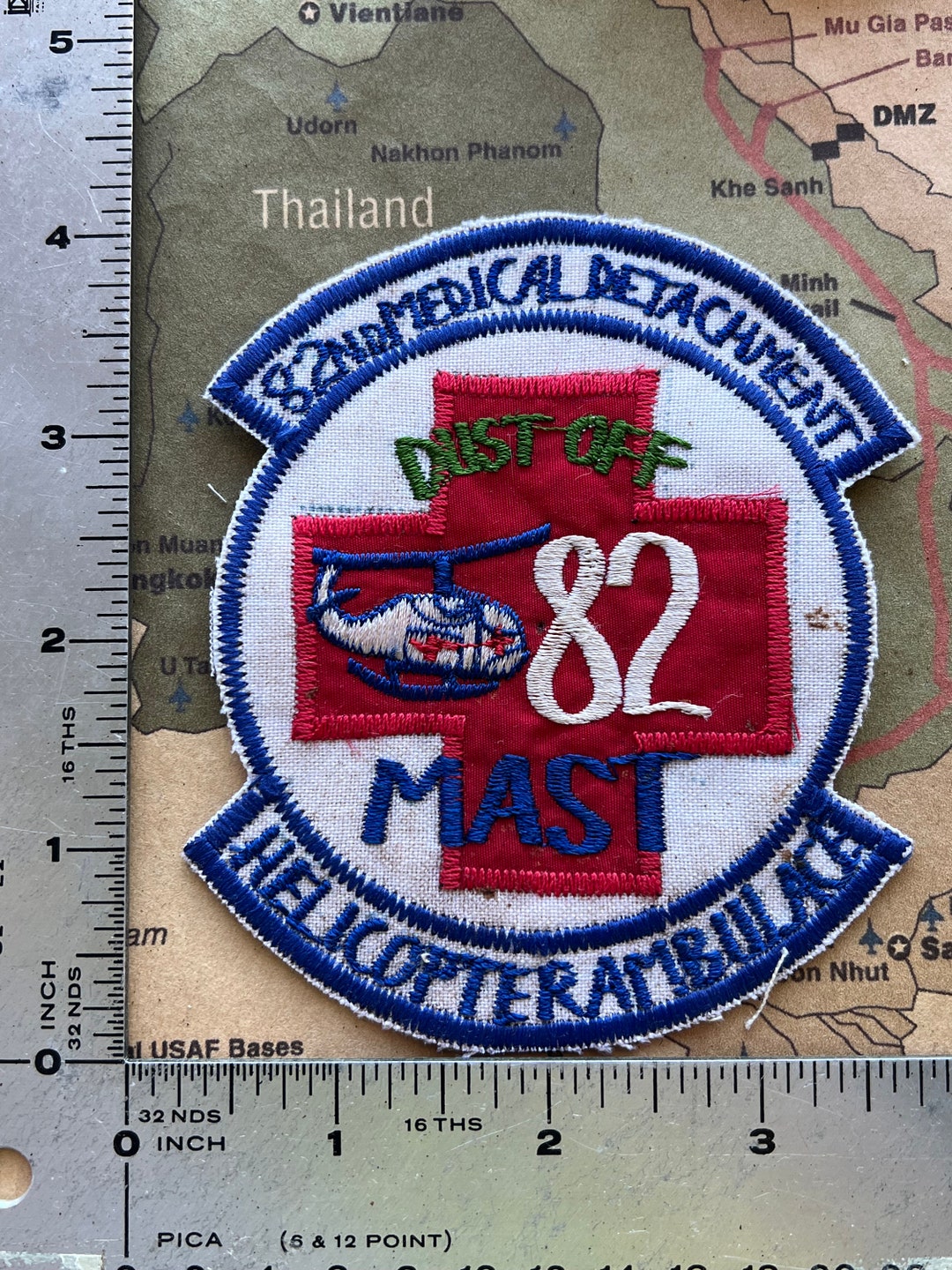 Patch DUSTOFF Medevac 82d Med Det Helicopter - Etsy