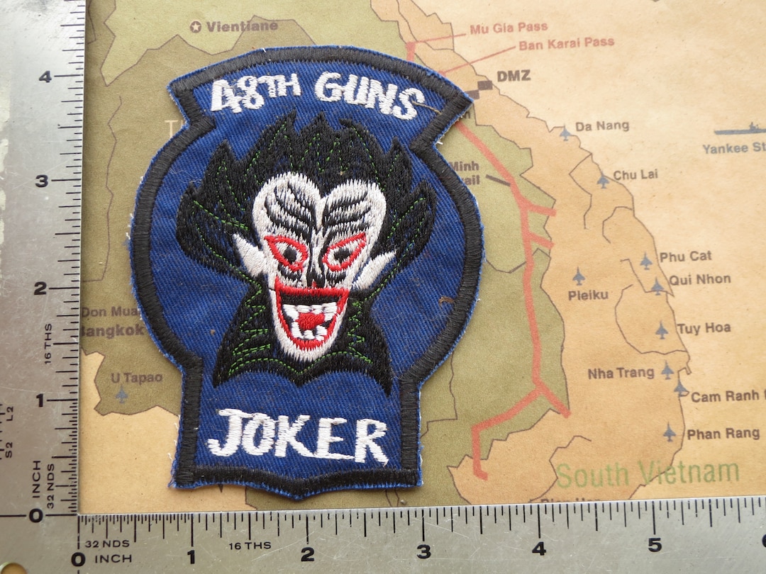 Patch 3rd Flight Platoon GUNS JOKER 48th Assault Helicopter - Etsy