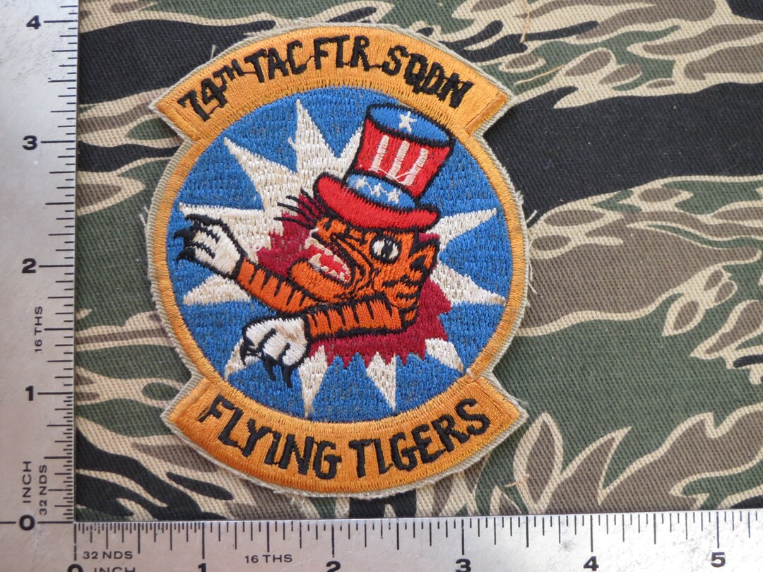 Patch , 74th , Tac Fighter Squadron , , Having , Usn , Usaf , Ussf ...