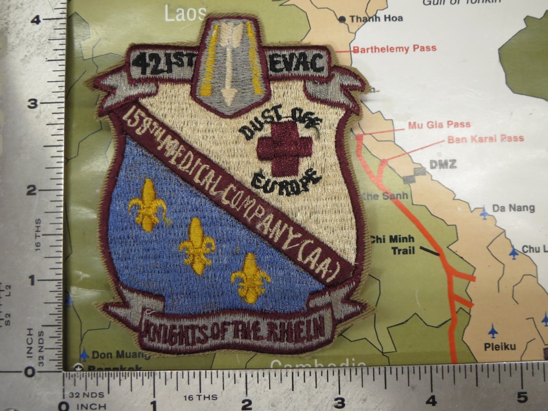 Patch DUSTOFF Medevac 421st 159th Helicopter - Etsy