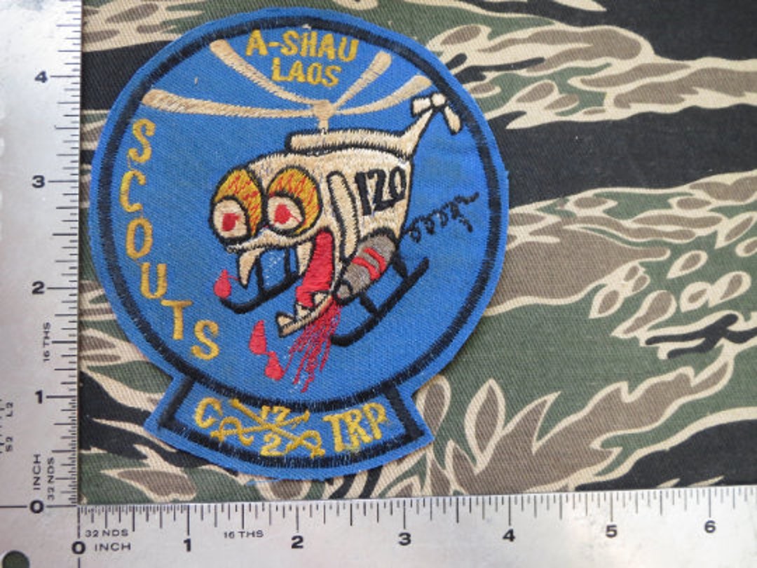 Patch Patch C Troop Scouts Ashau Laos 17th Cav - Etsy