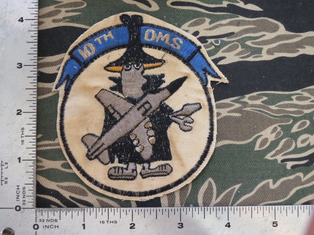 Patch , Usaf , 10TH OMS , Vietnam War Patch , - Etsy