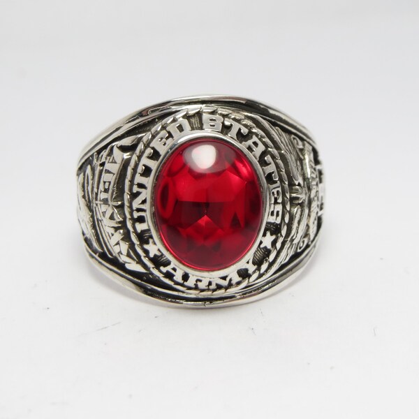 Big Red Ring - Etsy