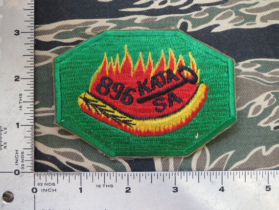 Patch Us Army 896th Engineer Battalion Kata Sa Vietnam - Etsy