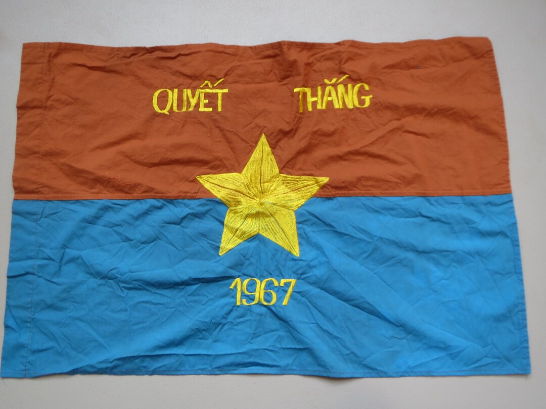 Flag , Vc Vietcong Flag , NVA Victory , Quyet Thang , 1967 , Nva Flag ...
