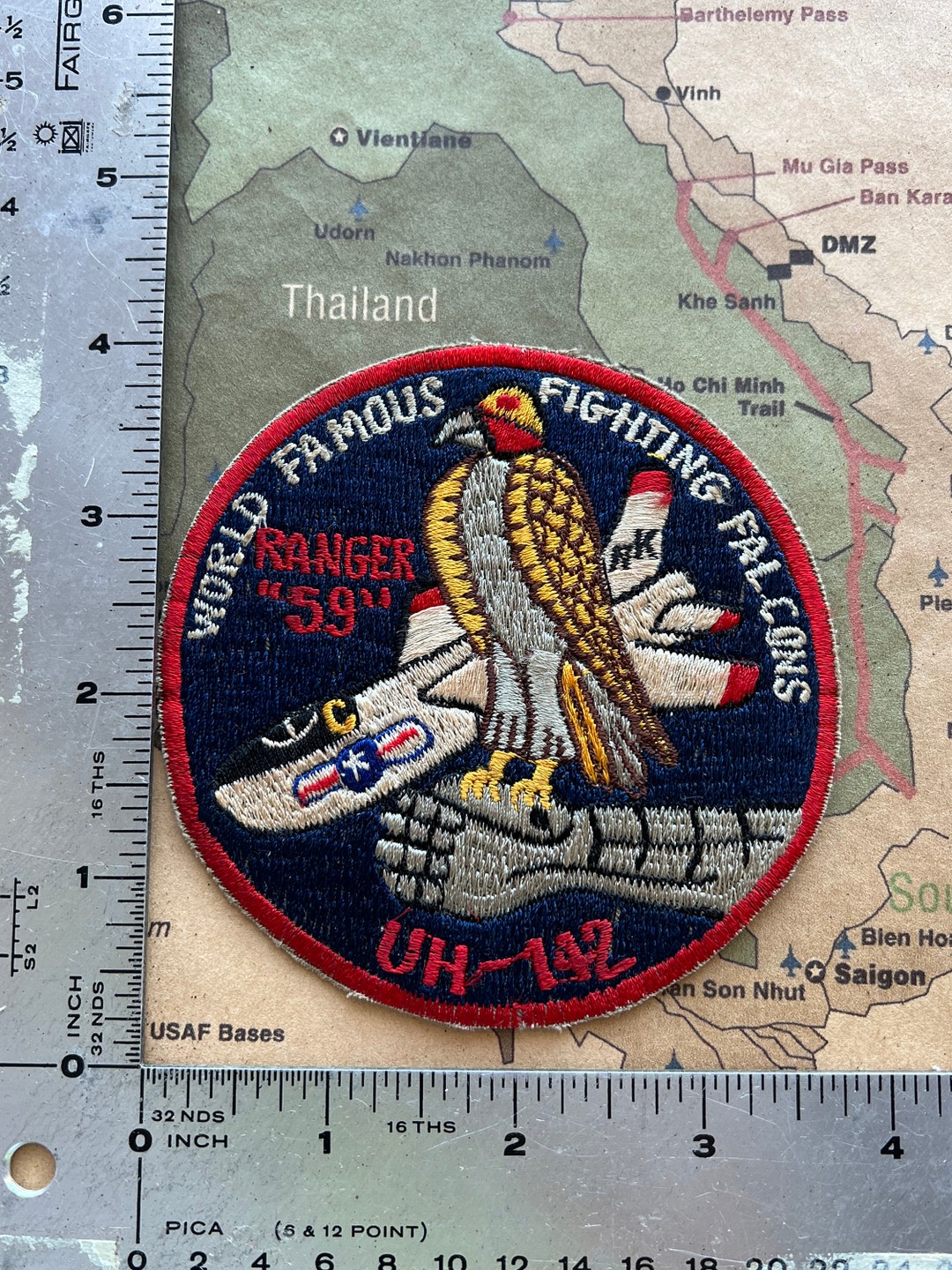 Patch Vf-142 Fighting Falcons Uss Ranger Cv-61 Cruise Patch - Etsy