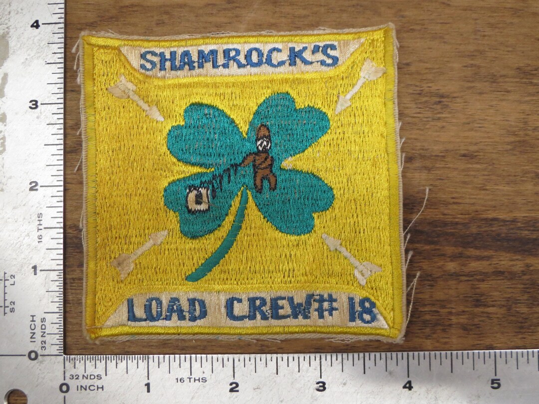 VIETNAM War Patch , D Troop 1st Squadron 10th Cavalry Regiment shamrock ...