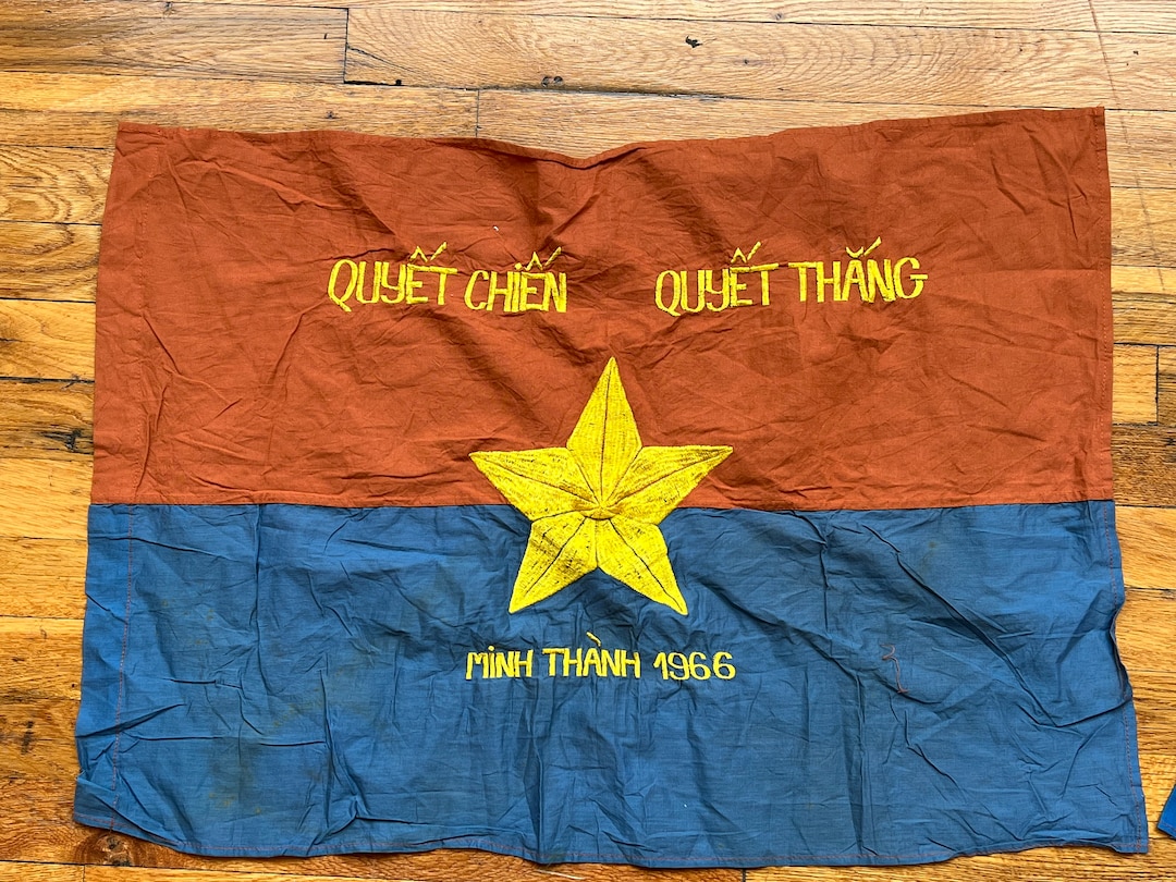 1 , Flag , Vc Vietcong Flag , Victory Battle Minh Thanh 1966 , Vietnam ...