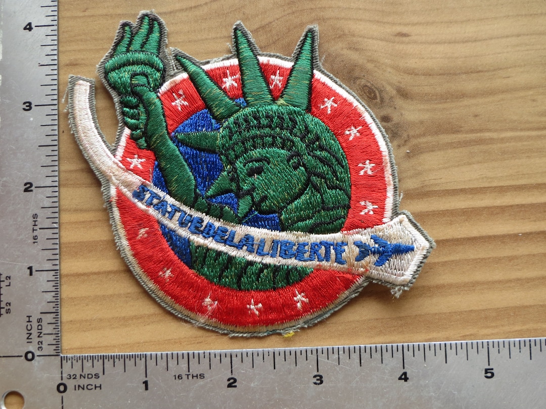 Patch , Usaf 48th Tactical Fighter Wing , Statue De La Liberte , Great ...