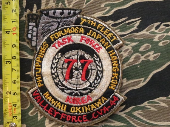 Patch Task Force 77 7th Fleet TASK FORCE 77 Valley - Etsy