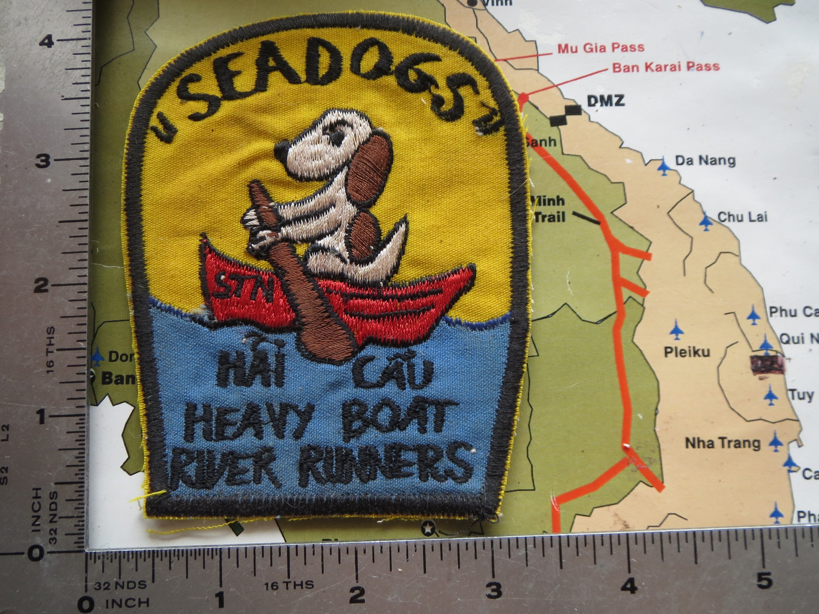 Patch SNOOPY Is A Sea Dog HAI CAU River Runners Etsy
