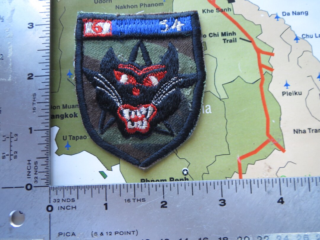 Patch , 6/34 Arvn Ranger , Paratroopers , Tiger Force Rangers , War ...