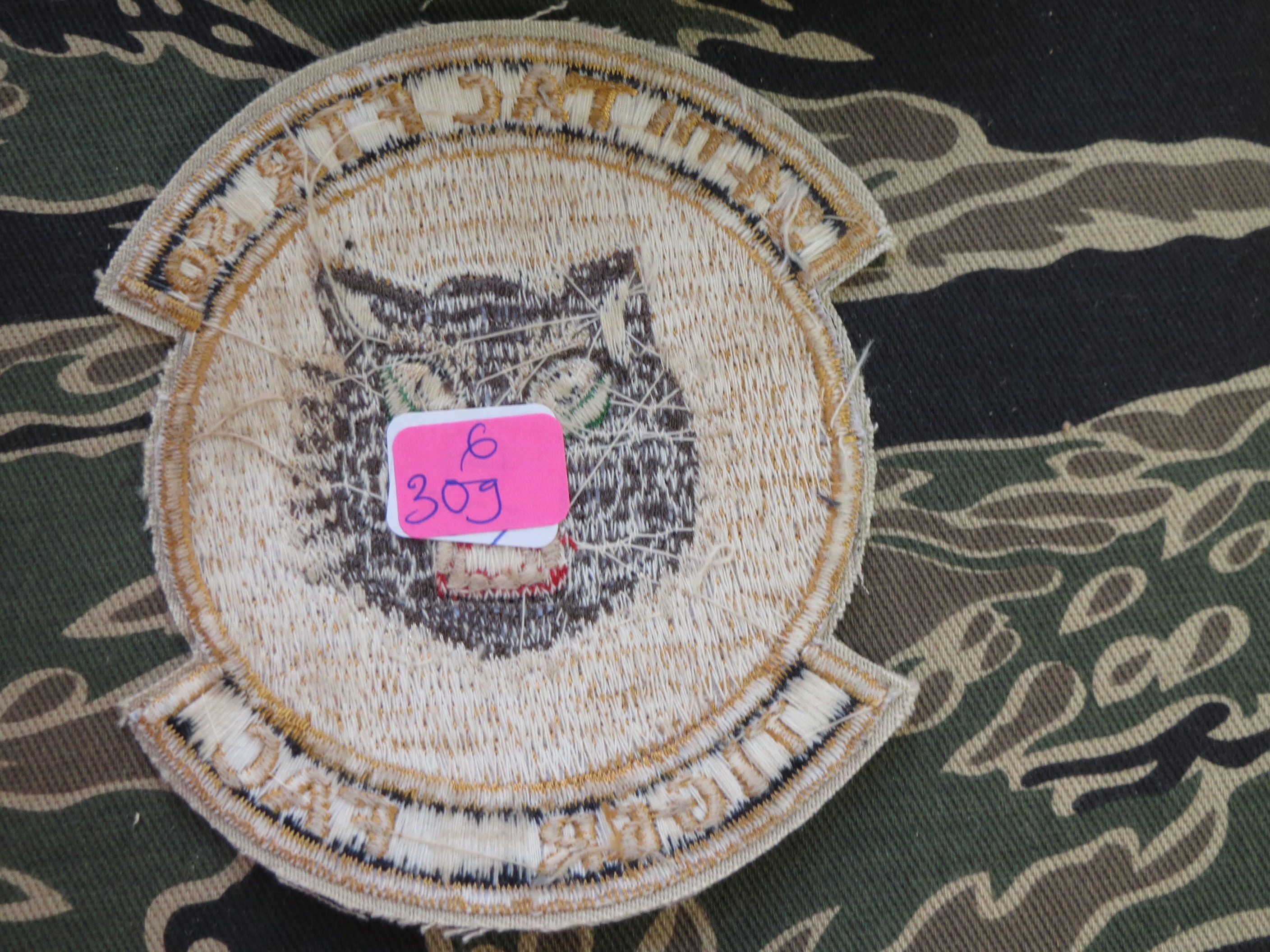 Patch Usaf 34th Tactical Fighter Squadron Tiger Fac - Etsy