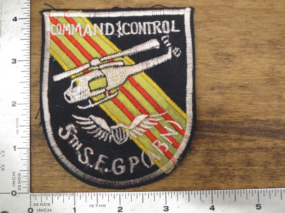 VIETNAM War Patch , Vietnam War , Ussf , 5th Ussf , Command and Control ...