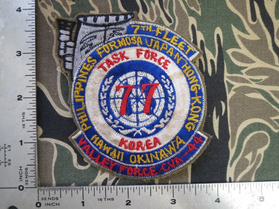 Patch Task Force 77 7th Fleet TASK FORCE Cva-44 - Etsy