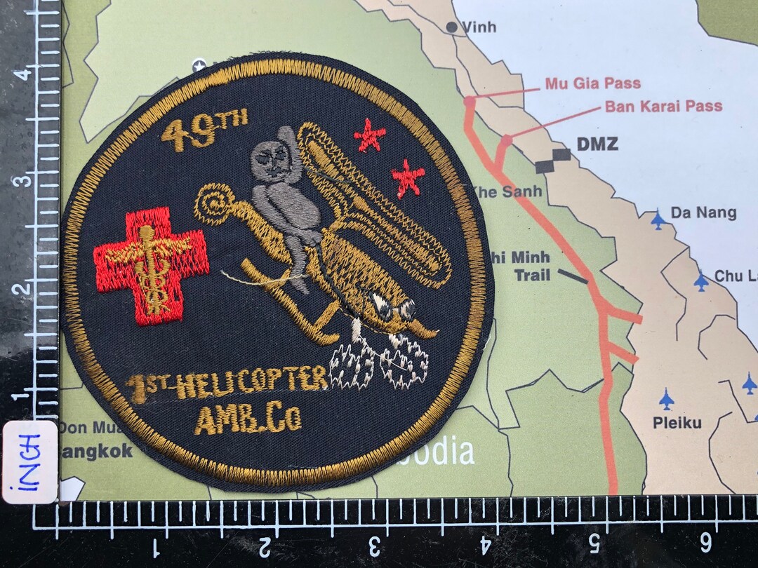 Patch , DUSTOFF , Medevac , 49th , 1st Amb , , Usn , Uscg, Ussf , Uss ...