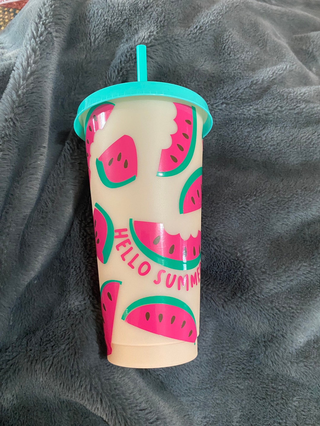 Color Changing Watermelon Cup - Etsy