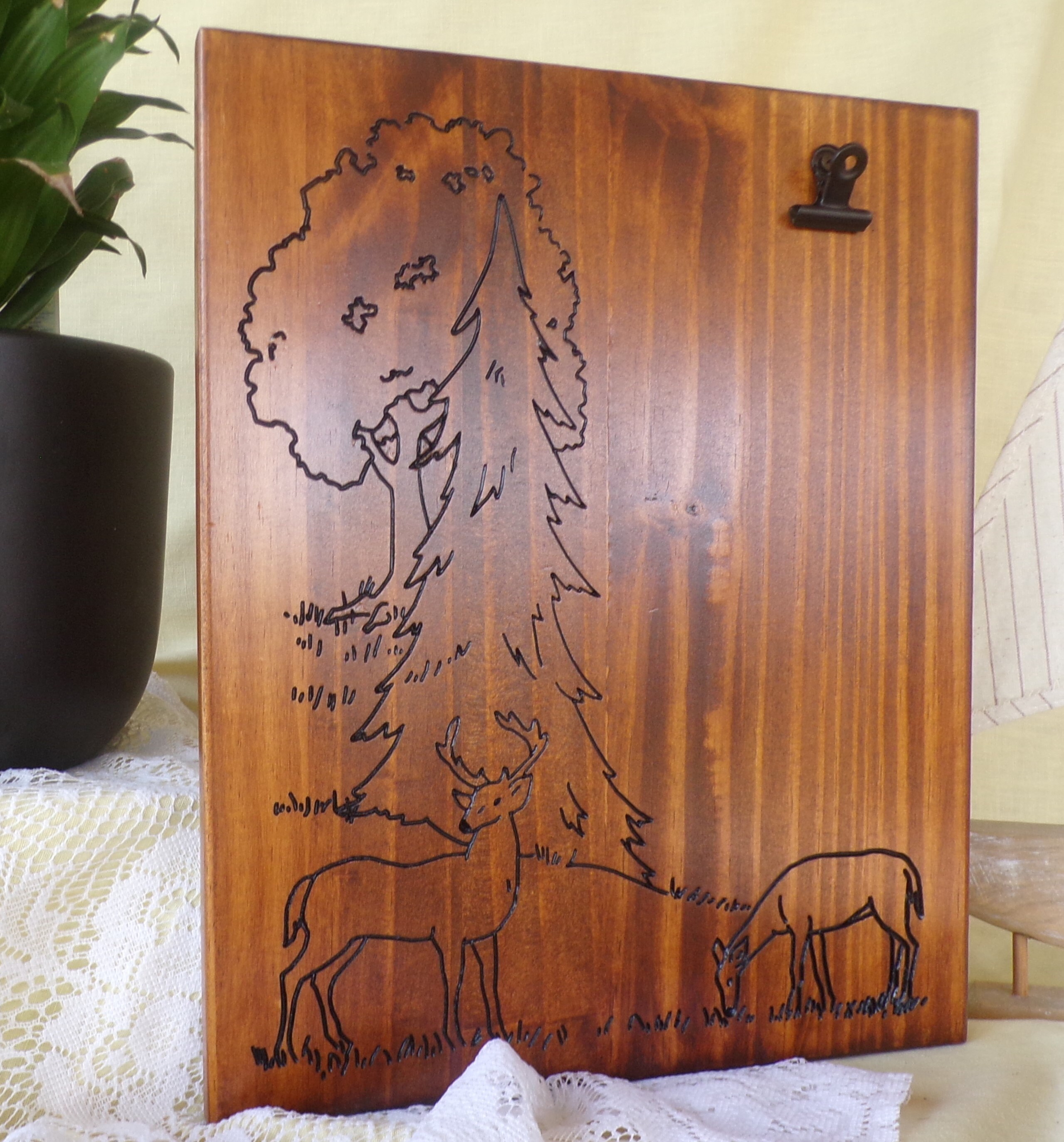 Deer Photo Frame - Etsy