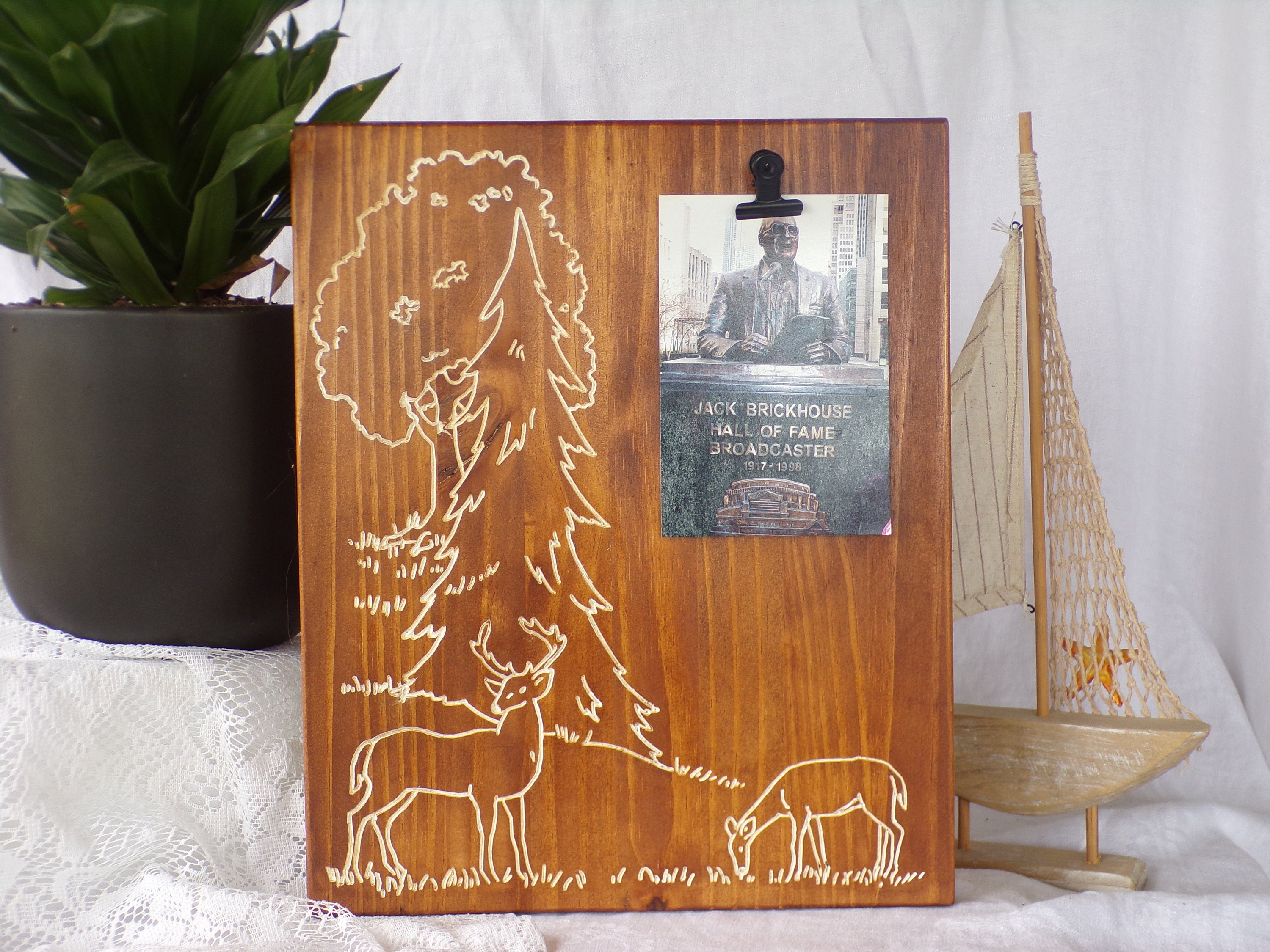 Deer Photo Frame - Etsy
